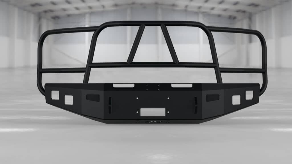 2015-2017 Ford F-150 Front Winch Bumper with Full Brush Guard ...