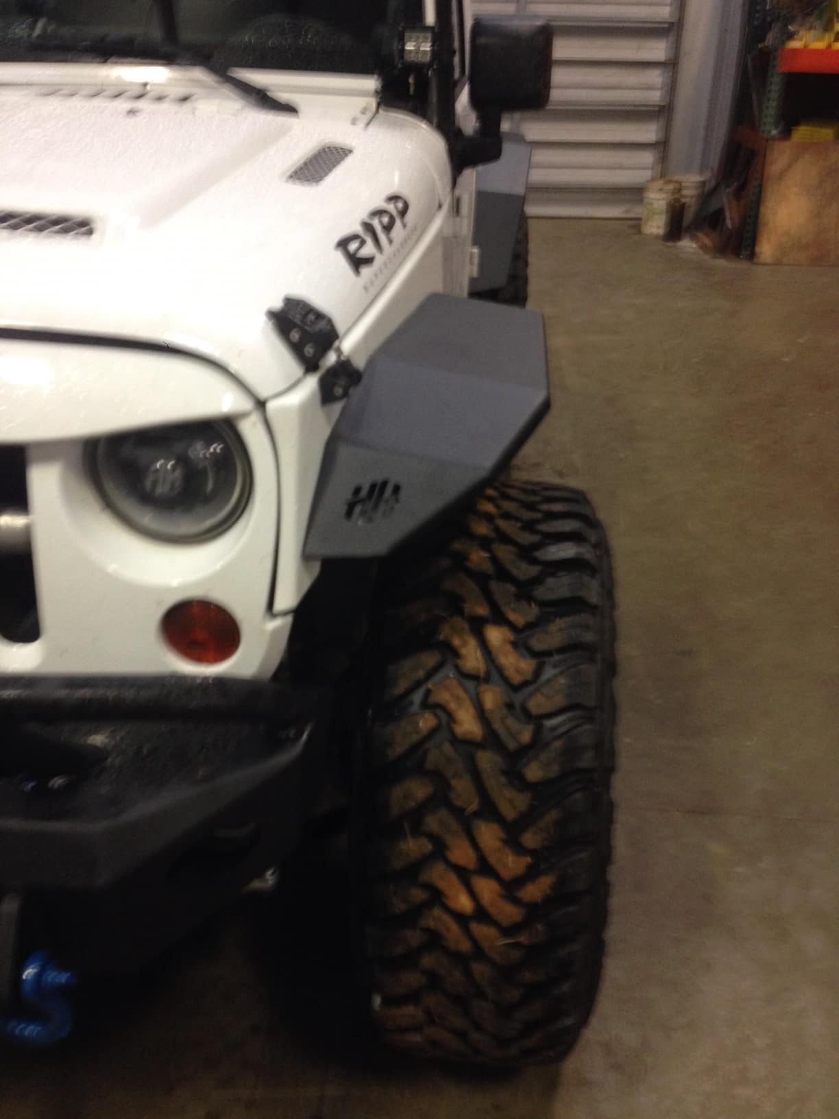 2007-2018 Jeep Wrangler JK Fender Flares - Hammerhead Armor