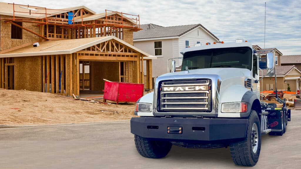 2008-2019 Mack GU7, 2012-2019 GU4 Front Non-Winch Bumper - Hammerhead Armor