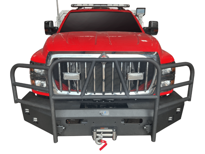 2014-2024 International CV & Chevy 5500 HD Full Brush Guard Fire ...