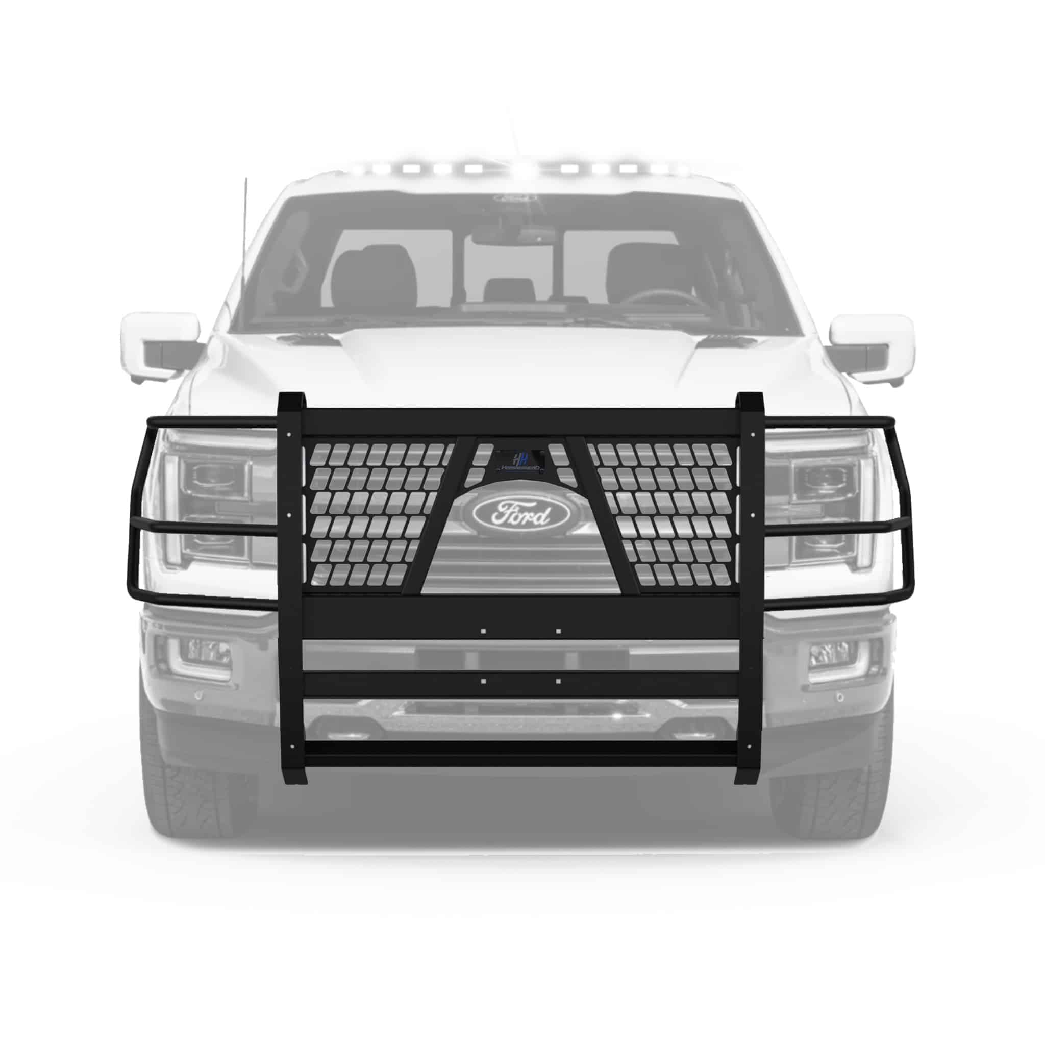 Level 2: 2024+ Ford F-150 Push Bar with Half Wings - Hammerhead Armor