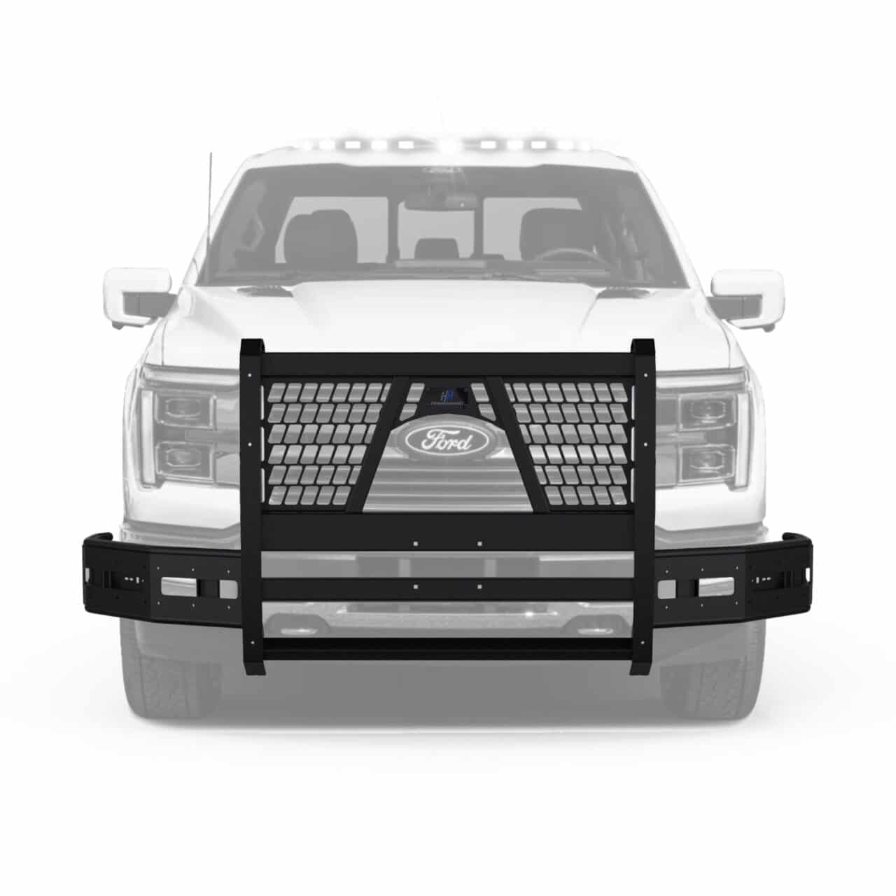 Level 4: 2024+ Ford F-150 Push Bar with Pit Bars - Hammerhead Armor