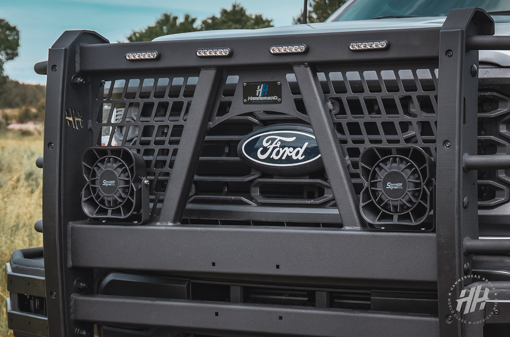 2024+ F-150 Responder PPV Push Bar Bracket Kit - Hammerhead Armor